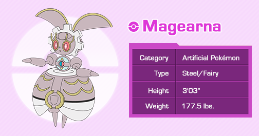 The new Mythical Pokemon Magearna’s two types have been revealed ...