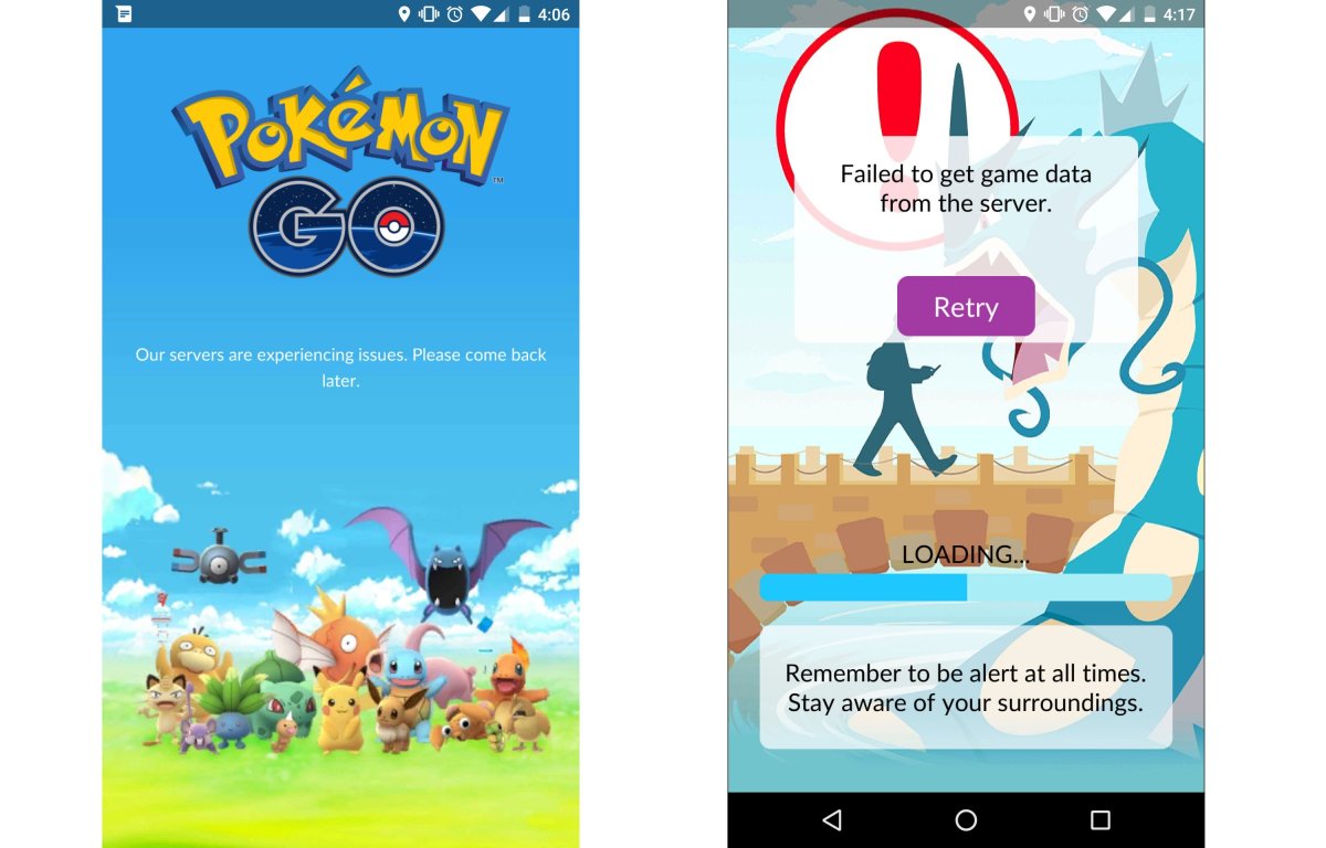 Pokemon GO users may encounter issues when using old versions of the ...