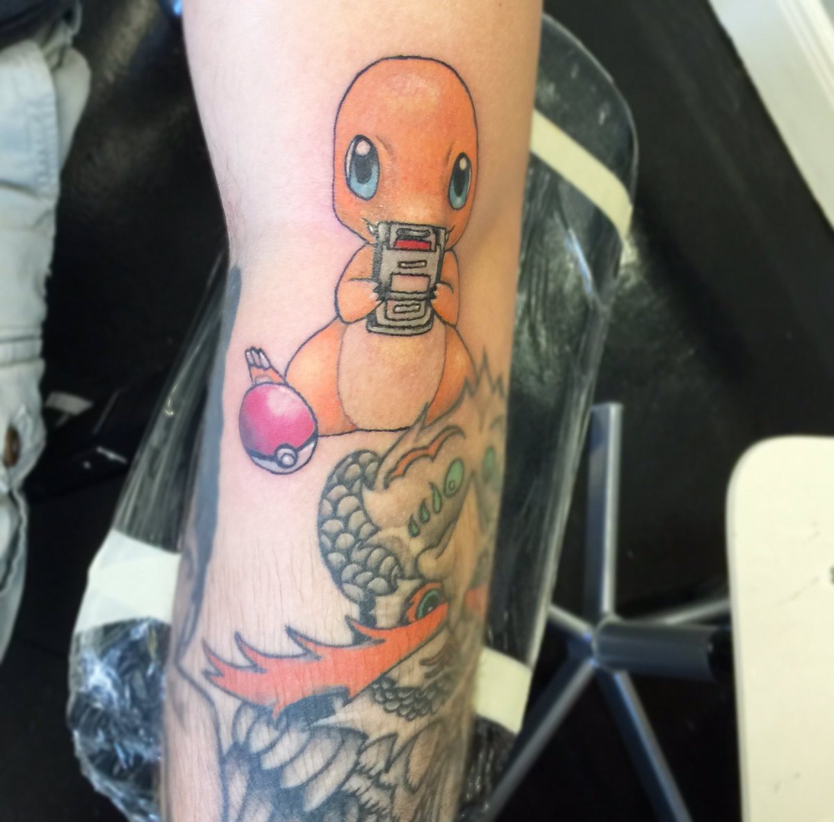 Fanart: Super Villain president Robert Bowling gets a Charmander tattoo ...