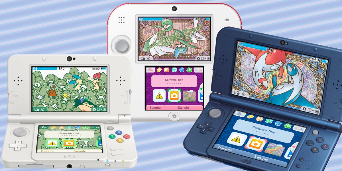 Three new Pokemon themes are now available on Nintendo 3DS – Pokémon Blog