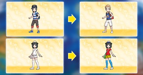 Pokemon Sun and Moon allow you to personalize your character in several ...
