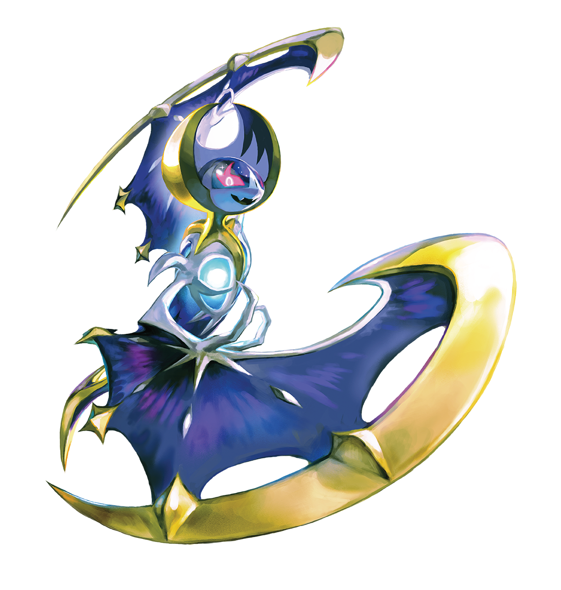 Official secondary artwork unveiled for Pokemon Moon Legendary and ...