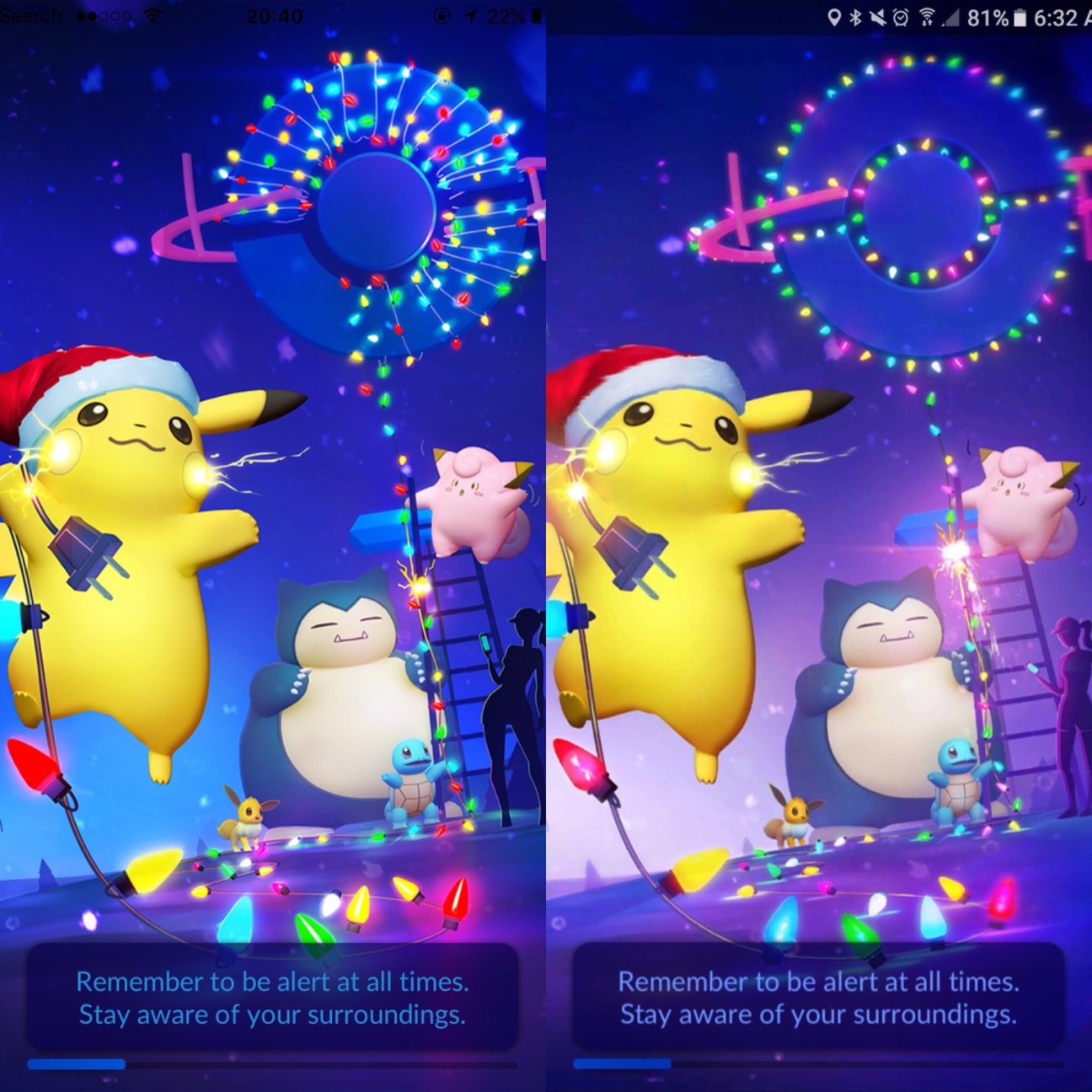 Pokemon GO load screen updated to display altered female Trainer pose ...