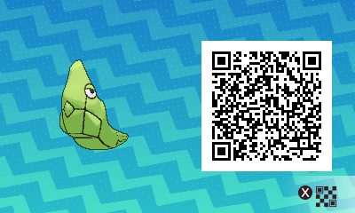 Pokemon Sun and Moon QR Scanner codes for Metapod and Shiny Metapod ...