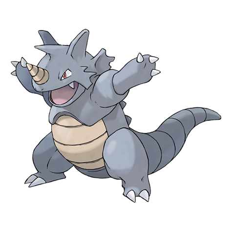 Rhydon, #112 – Drill Pokémon – Pokémon Blog