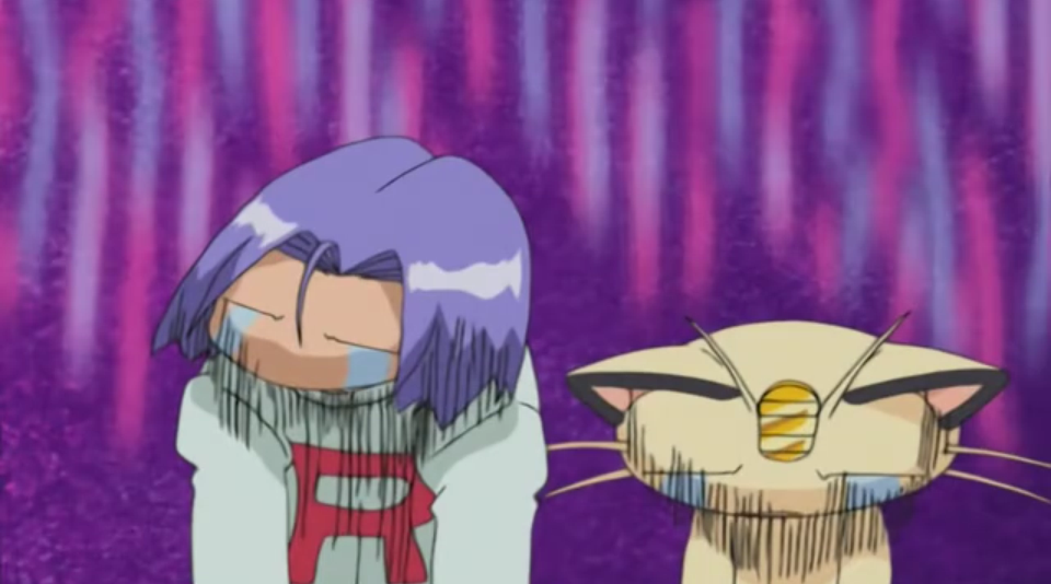 James and Meowth might be going through some serious depression right ...