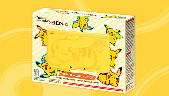 Pikachu Yellow Edition New Nintendo 3DS XL now officially available in ...