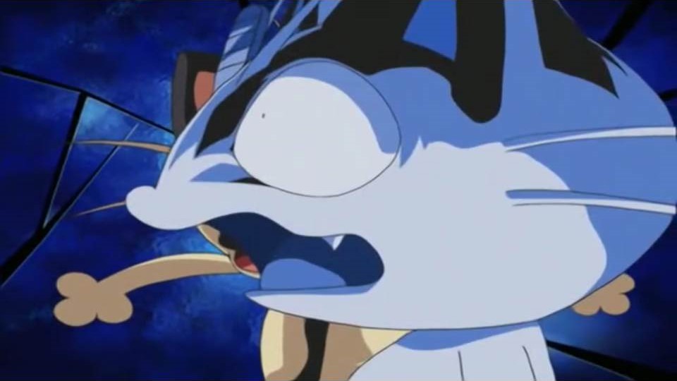 Meowth’s frightened ghost has managed to escape from his body – Pokémon ...