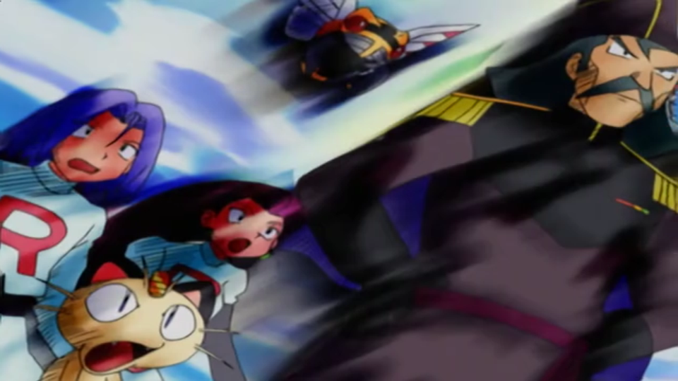Team Rocket looks up to nefarious Colonel Hansen and his Pokémon for ...
