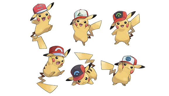 Ash Hat Pikachu distributions announced for Pokémon Sun and Moon ...