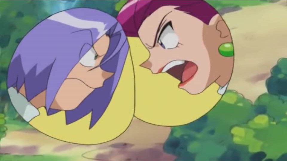 Jessie and James let out their anger by butting heads with each other ...