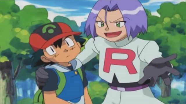 team rocket react to james as