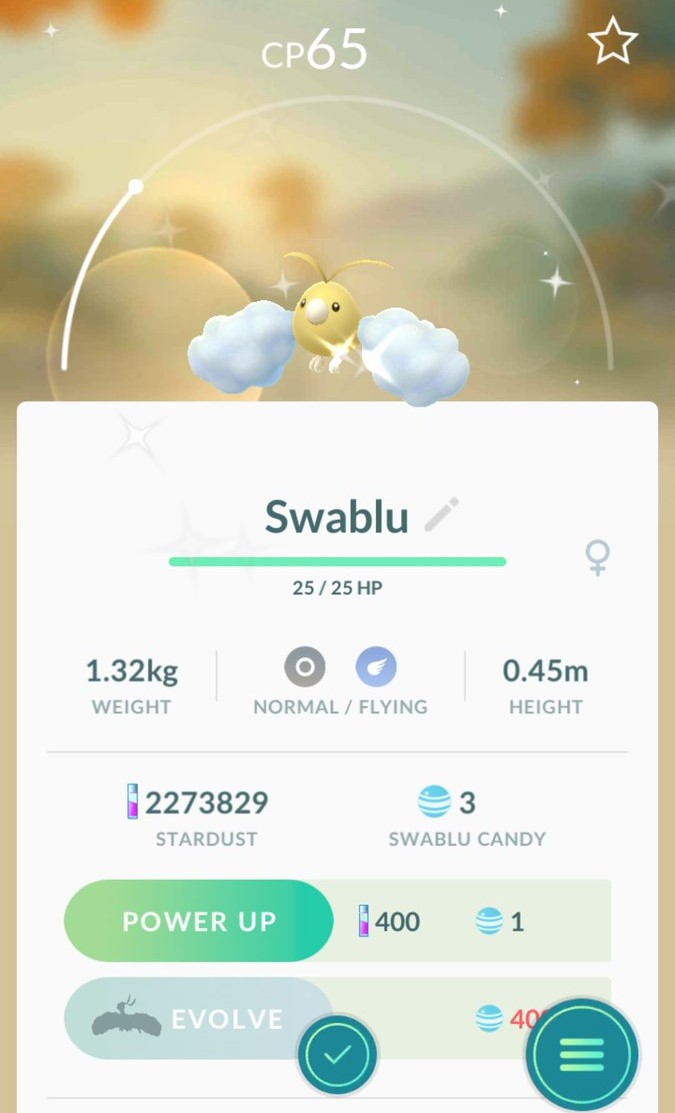Shiny Swablu and Shiny Altaria now appearing in greater numbers during ...