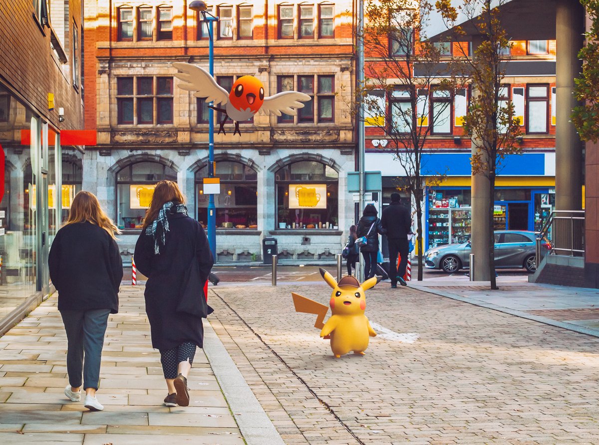 Detective Pikachu posters now on display at Ikebukuro Station in Tokyo ...