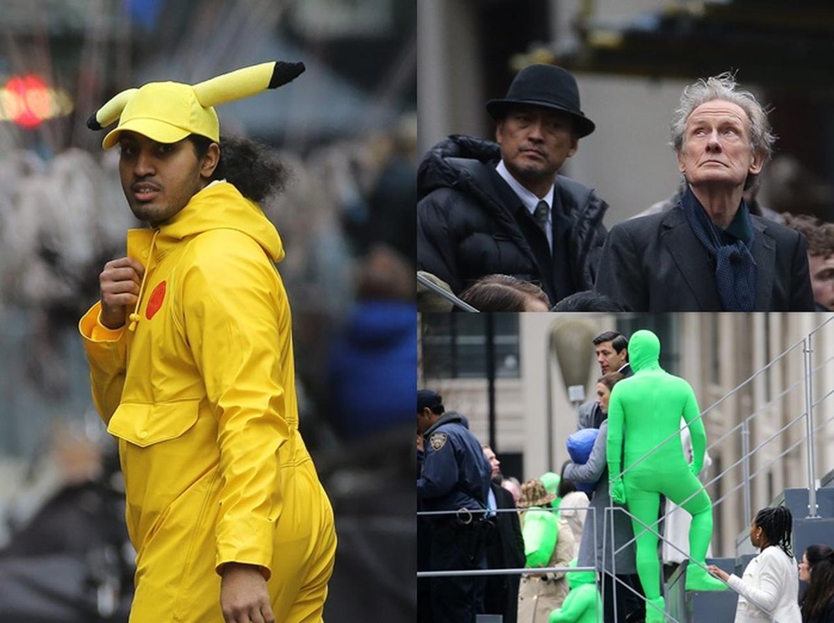 New behind-the-scenes pictures showcase the Detective Pikachu film ...