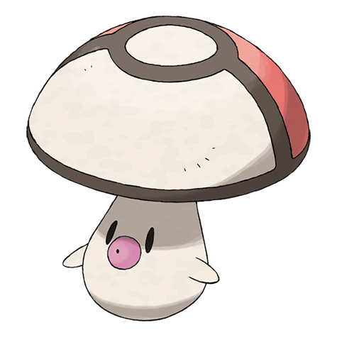 Foongus, #590 – Mushroom Pokémon – Pokémon Blog