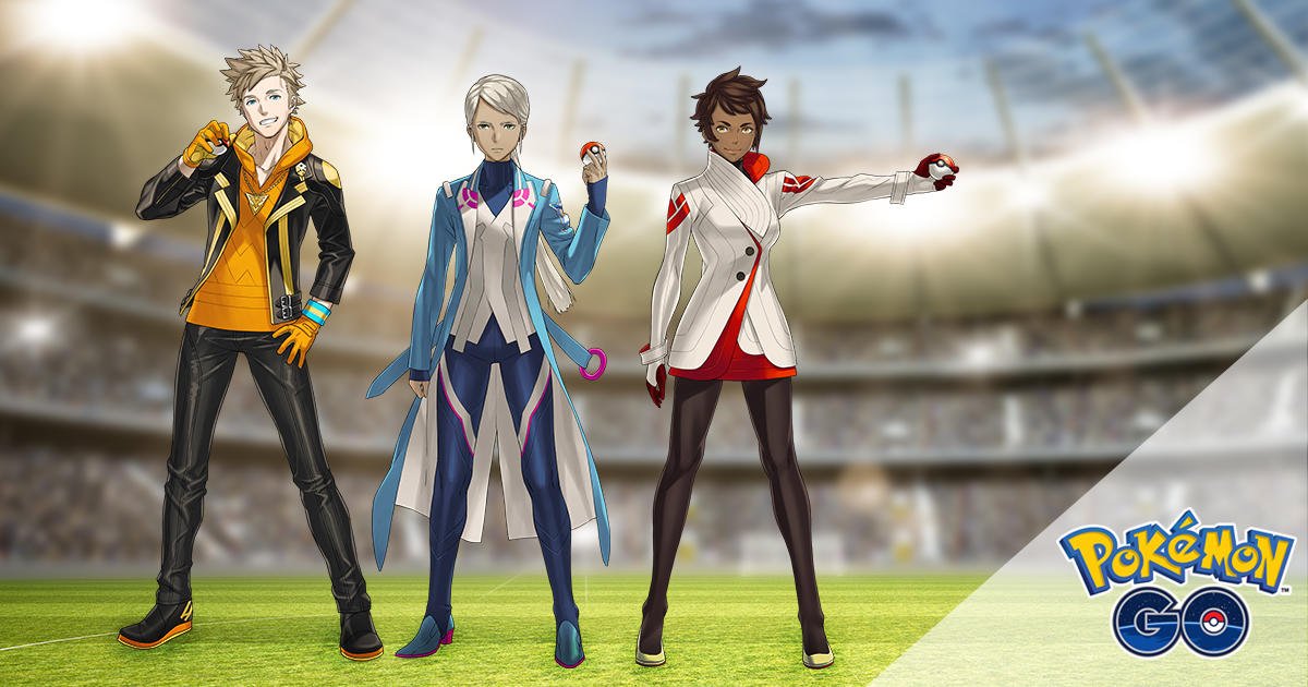 All the Pokémon used by Blanche, Candela and Spark during Pokémon GO ...