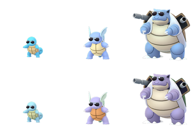 shiny squirtle color