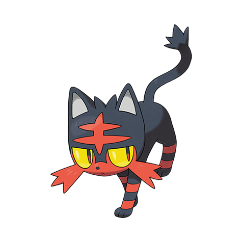 Litten, #725 – Fire Cat Pokémon – Pokémon Blog