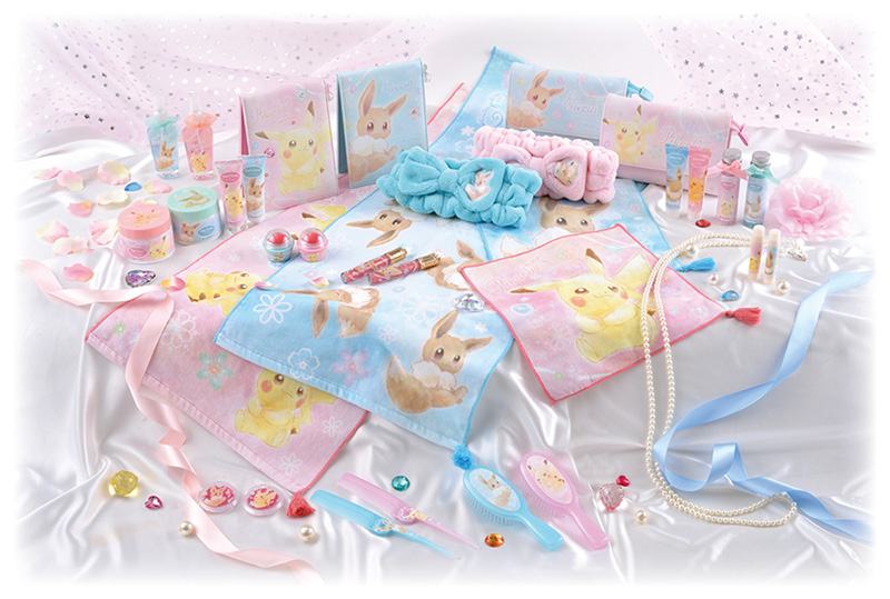 New cosmetic line featuring Pikachu and Eevee now available at the ...