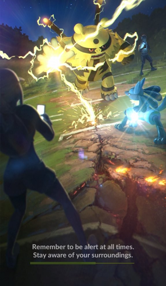 Brand-new Pokémon GO loading screen features Trainer Battle of ...