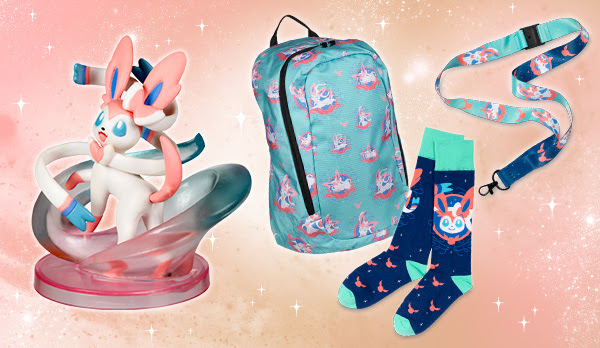 New Sylveon Tranquility Collection now available at the Pokémon Center ...