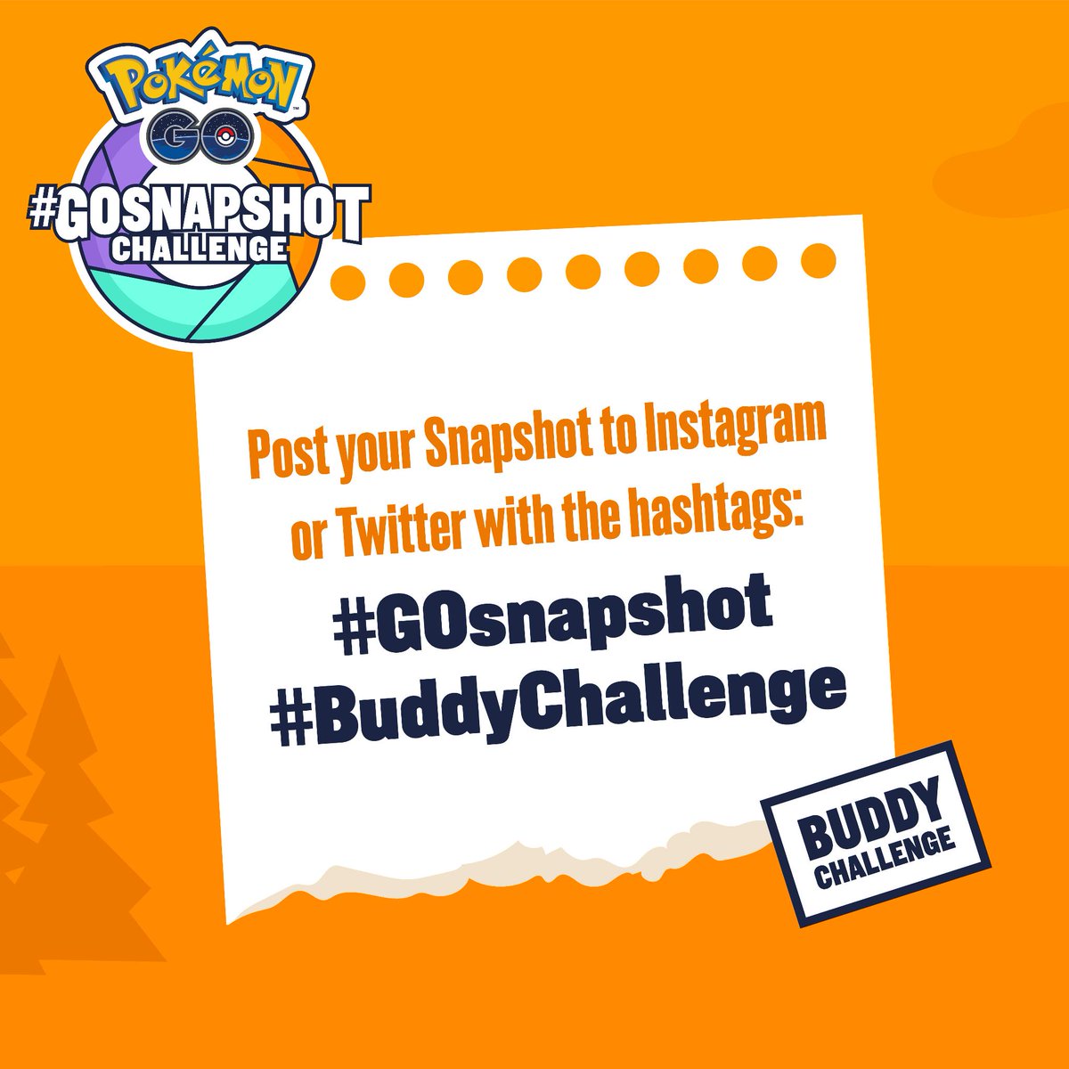 Pokémon GO Buddy Challenge submissions must be made via Twitter or ...