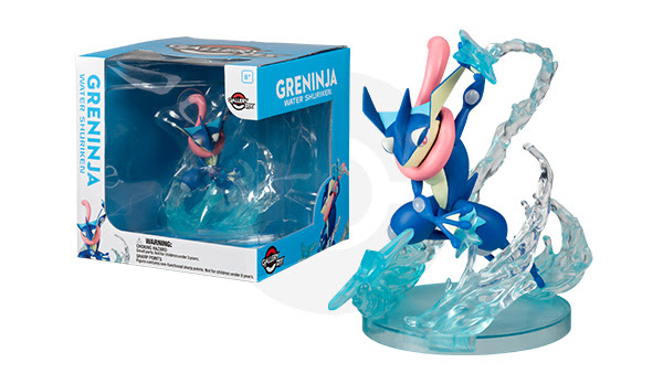 New Pokémon Gallery Figure DX: Greninja-Water Shuriken now available at ...