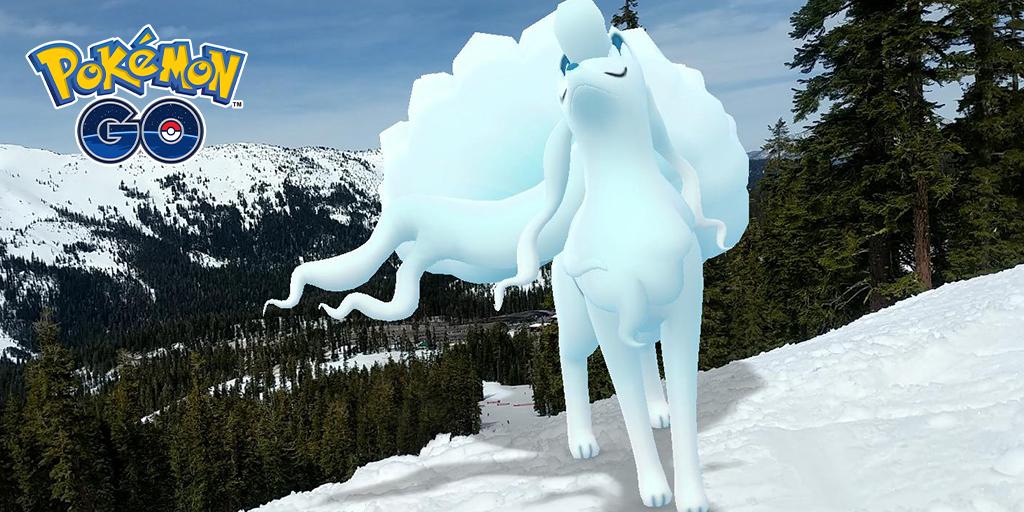 Niantic shares GO Snapshot photo of Alolan Ninetales in Pokémon GO ...