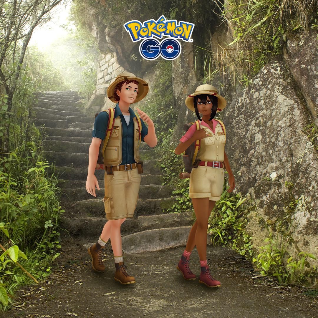 New Adventure Week–themed avatar items now available in the Pokémon GO ...