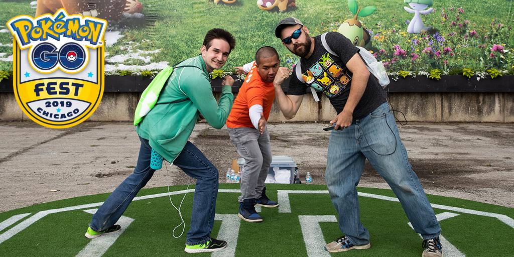 Trainer Battle arena available at Pokémon GO Fest 2019 in Chicago ...