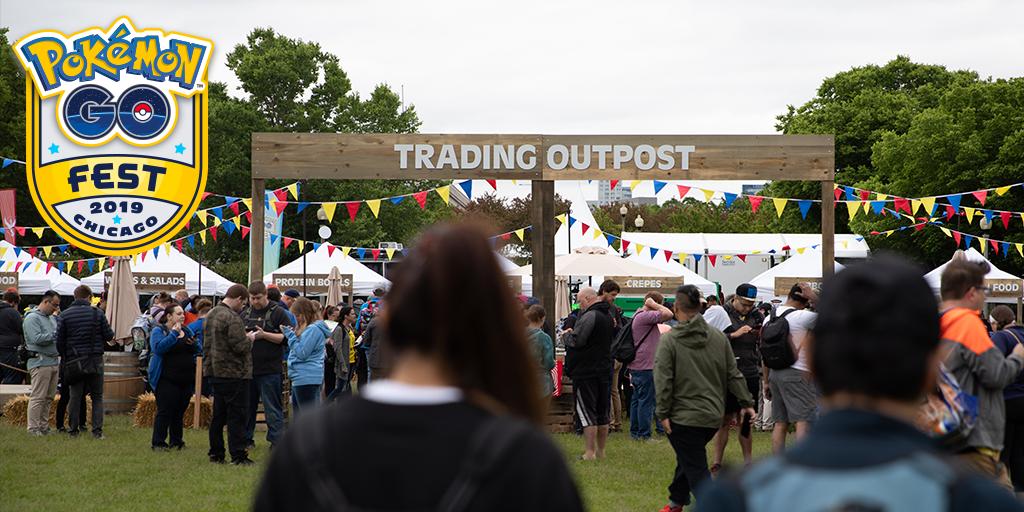 Trading Outpost available at Pokémon GO Fest 2019 in Chicago, Illinois ...