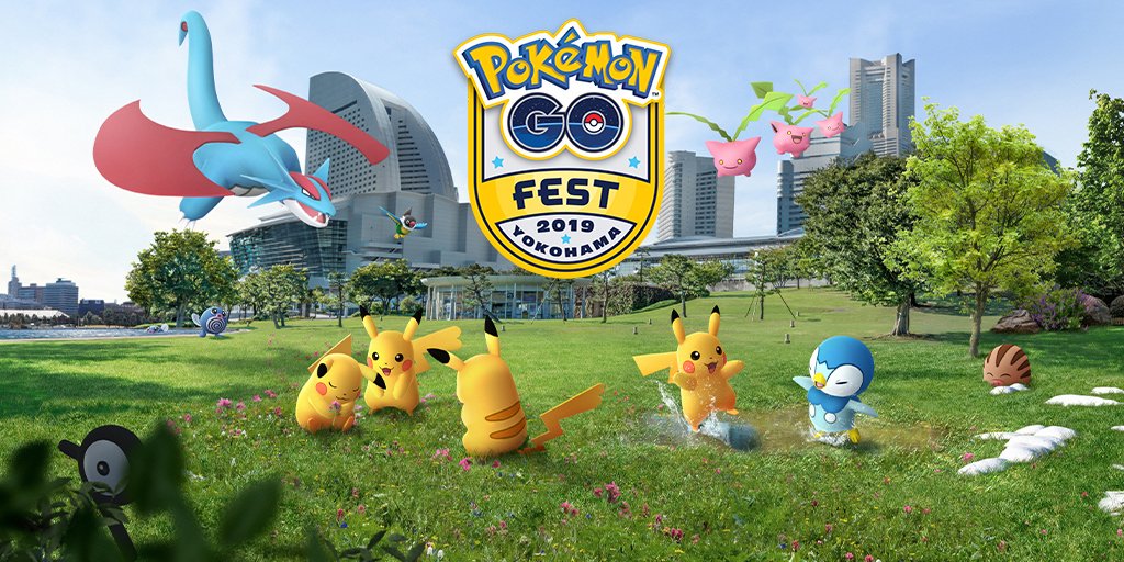 Pokémon GO Fest 2019 in Yokohama takes place in 3 different parks ...