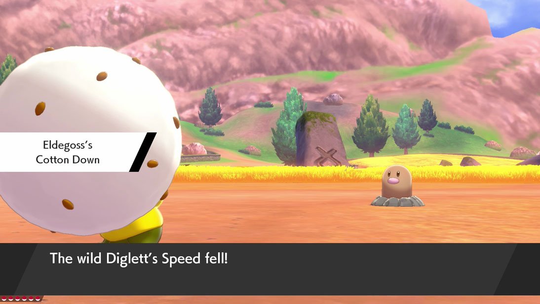 Cotton Down lowers the Speed stat of Pokémon that hit the Pokémon with ...