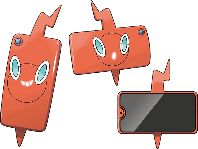 Official artwork of the new Rotom Phone in Pokémon Sword and Shield ...