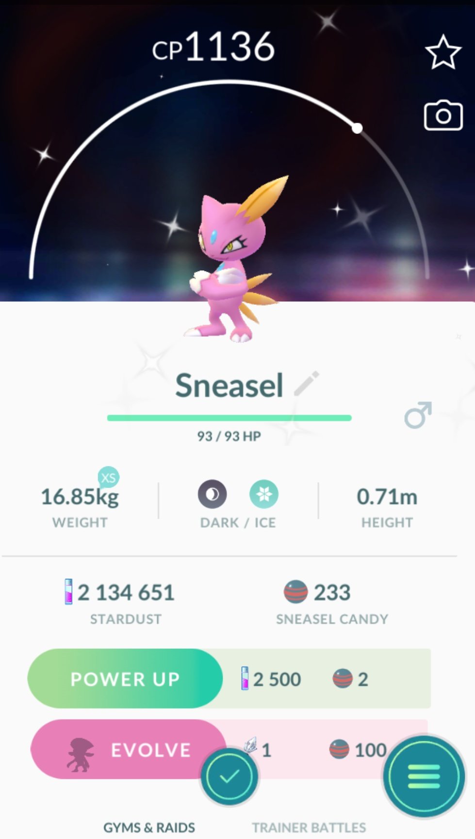 Shiny Weavile – Pokémon Blog