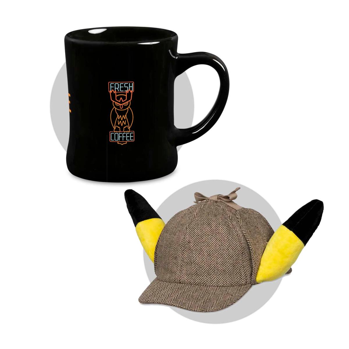 Detective Pikachu Hat & Mug Bundle now available at the Pokémon Center ...