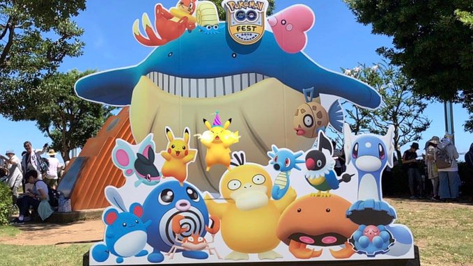 Party hat Pikachu now appearing globally for the Pokémon GO Fest 2019 ...