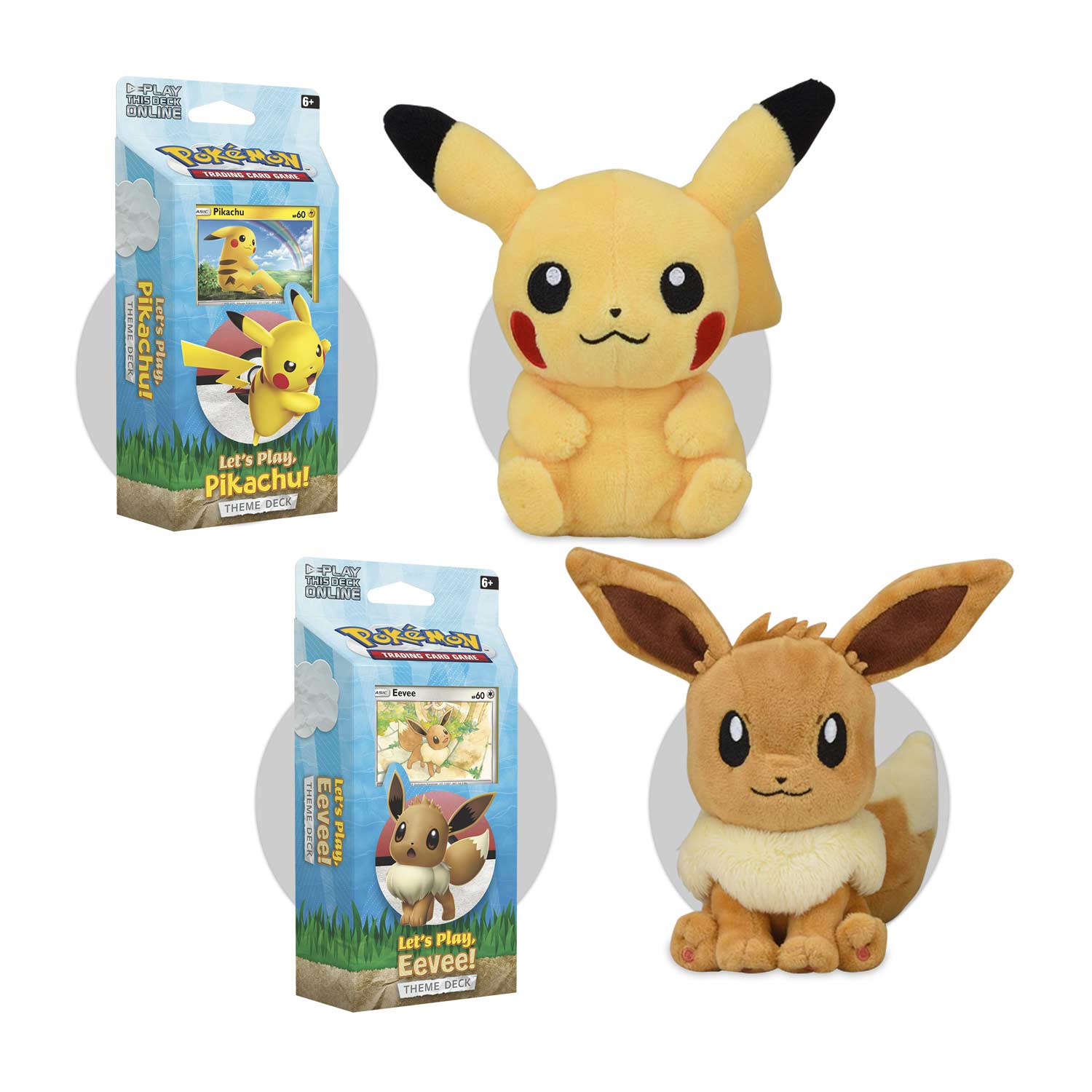 Pikachu & Eevee Pokémon TCG & Plush Bundle – Pokémon Blog