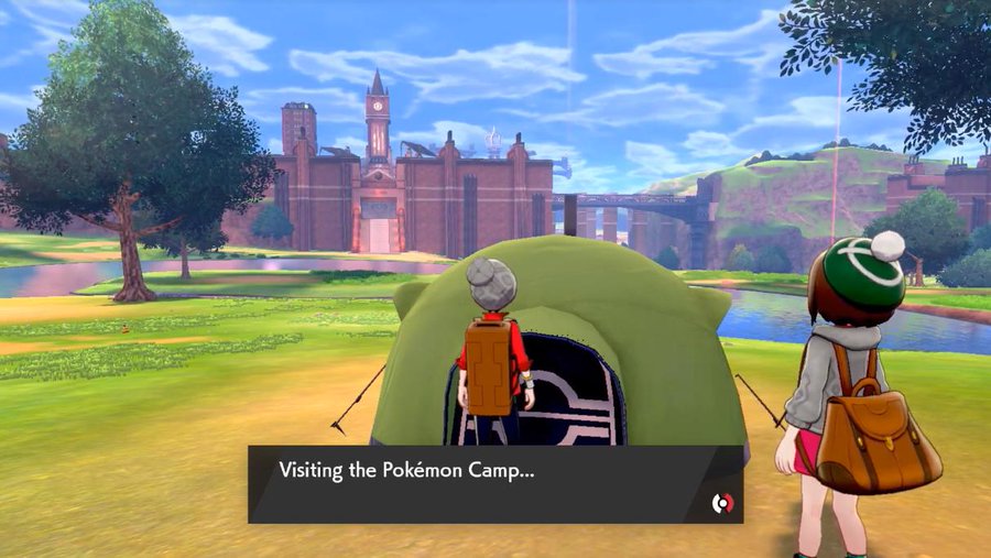 Setting up your Pokémon Camp could take hours in Pokémon Sword and ...