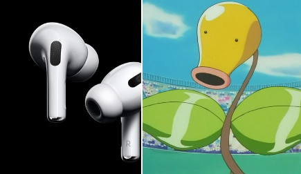 New AirPods Pro compared to Bellsprout – Pokémon Blog
