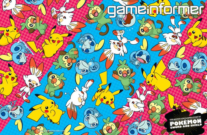 Pokémon Sword and Shield is the November cover story of Game Informer ...