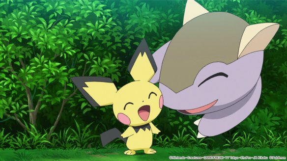 Pokemon Anime Baby Pikachu