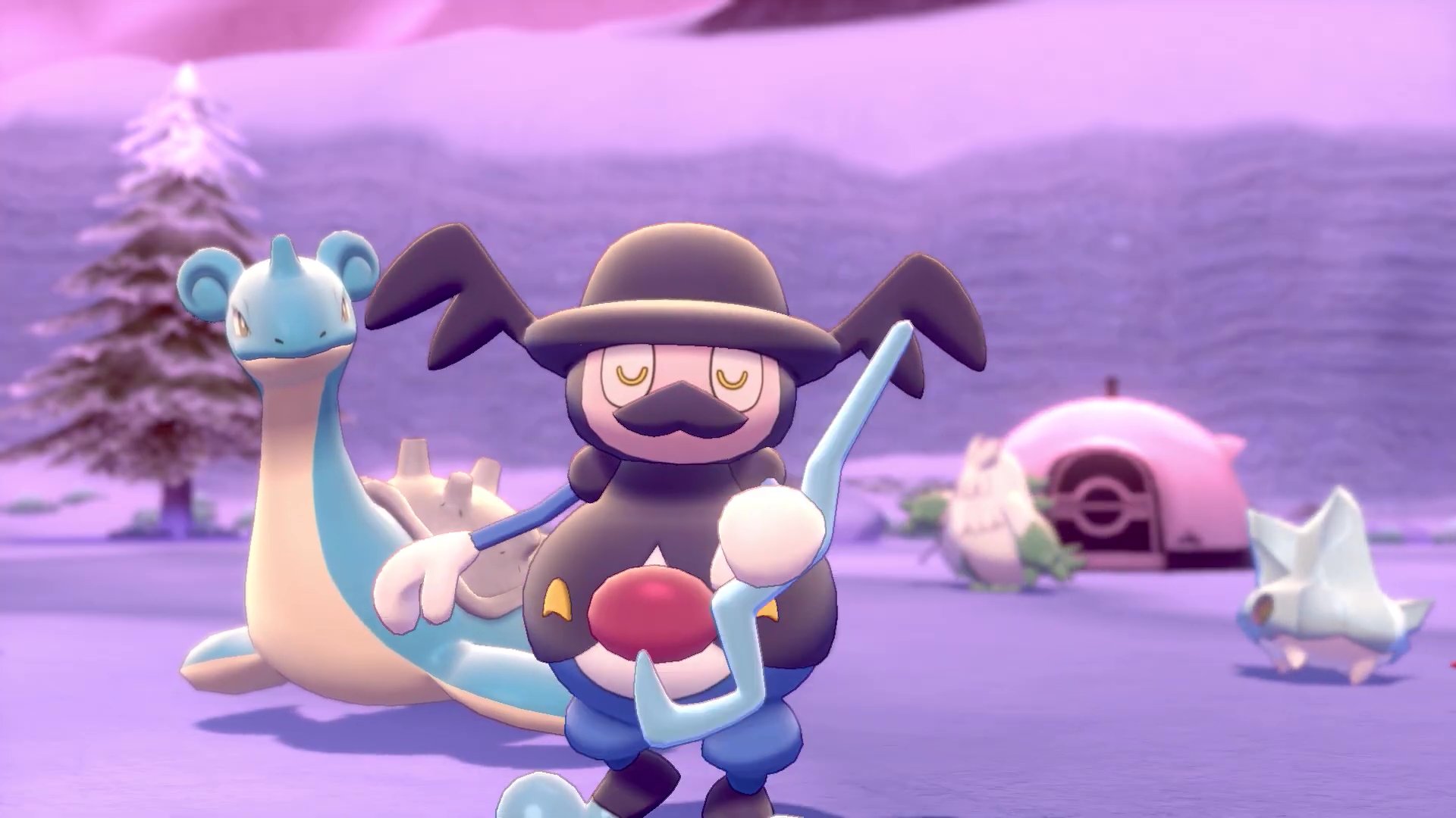 New Galar Pokémon Mr. Rime officially revealed for Pokémon Sword and ...