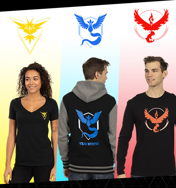 New Pokémon GO T-shirts, hoodies and more available now at the Pokémon ...