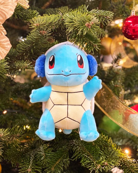The Pokémon Company reveals Squirtle ornament for Christmas tree ...