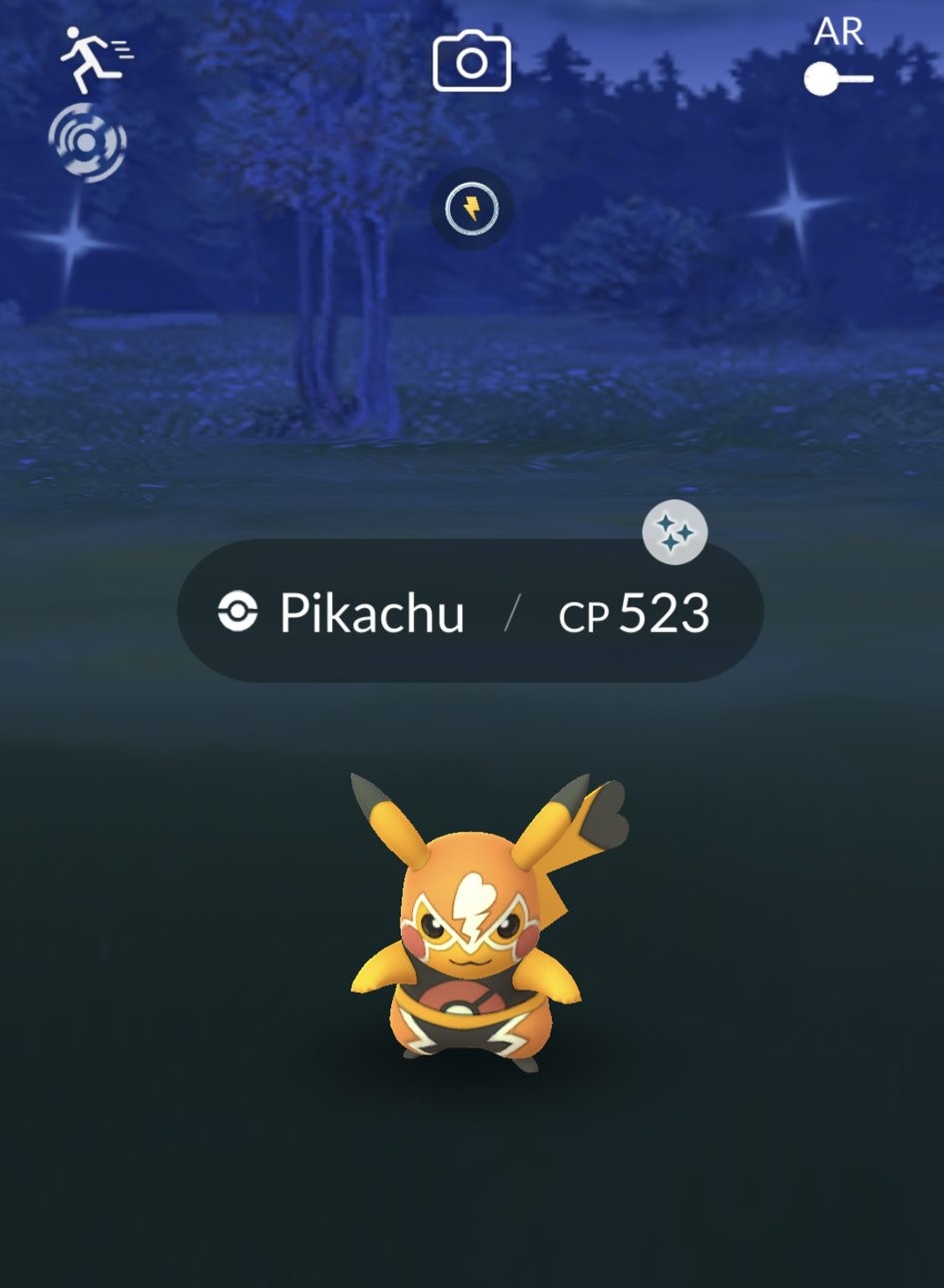 Shiny Pikachu Libre – Pokémon Blog