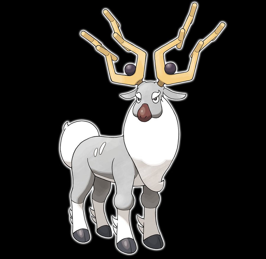 Deer Pokemon Illustration Rare