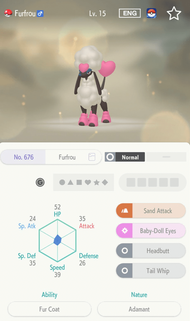 furfrou evolution pokémon go