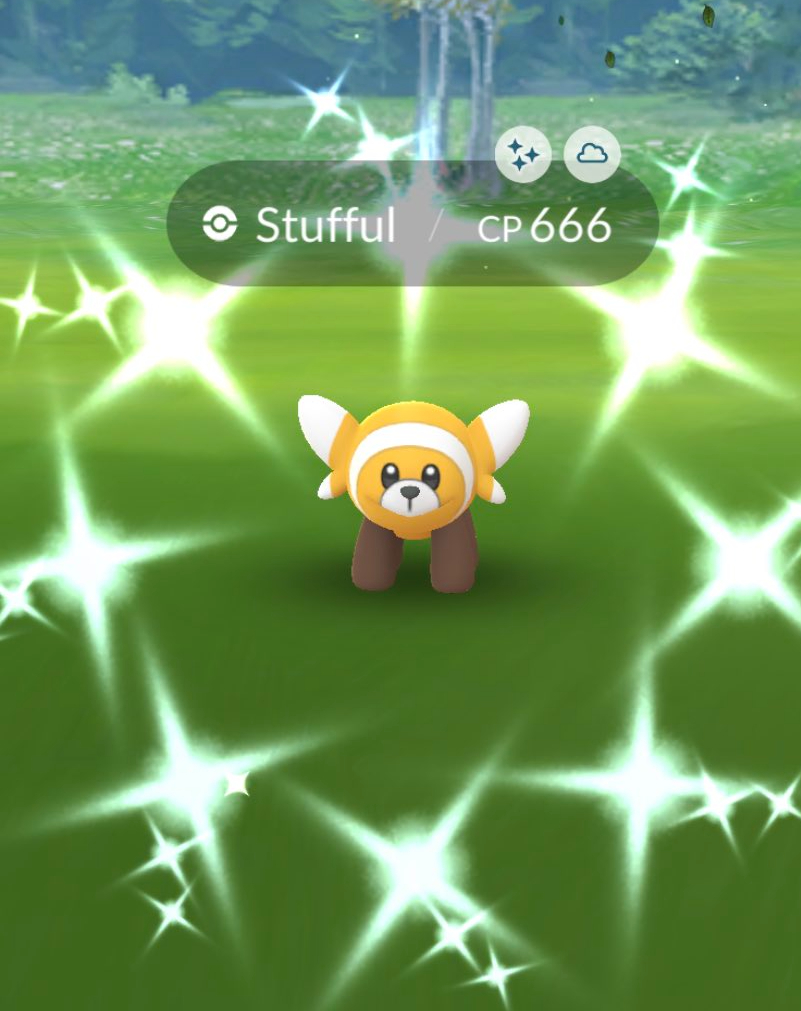 Pokémon Spotlight Hour with Stufful, Shiny Stufful and 2x XP for ...
